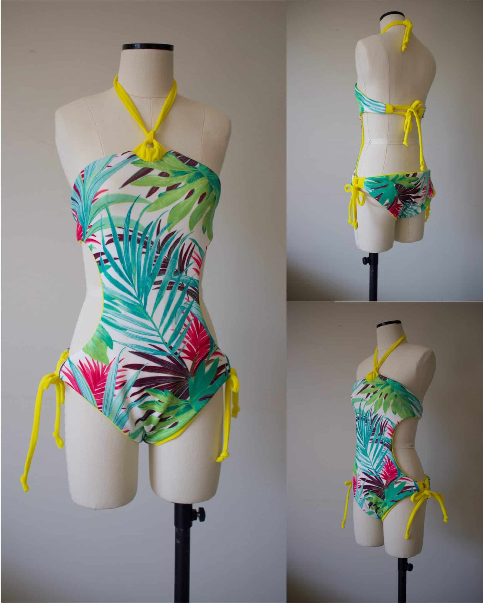 Monokini Swimsuit PDF Sewing Pattern - The Tailoress