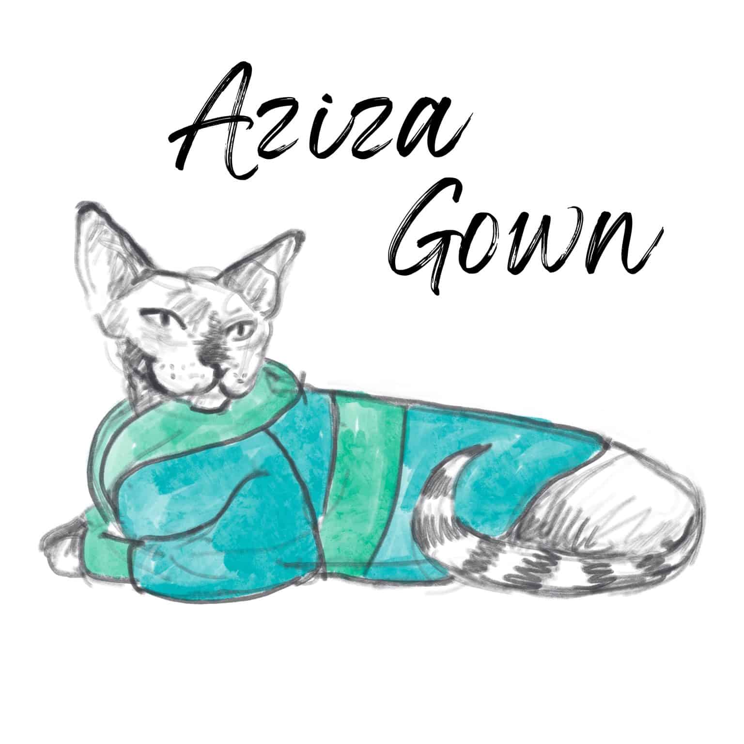 50 Sizes Sphinx Cat Sweater Sewing Pattern Penny Sweater for Cats - The ...